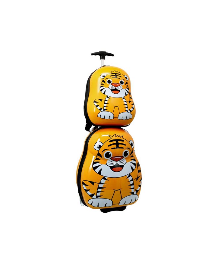 KOFER GRATIS PACK PLUS SET 2/1 TRAVEL TIGER YELLOW TROLLEY Gatarić