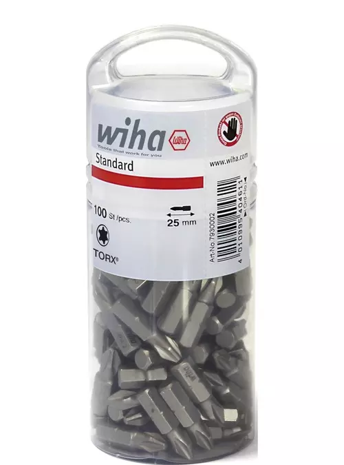 Wiha 40463 set bitova Standard 25 mm Torx®