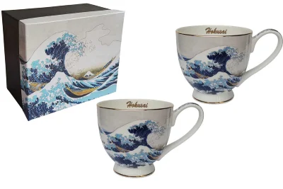 Šolje set 2 Jumbo - Hokusai