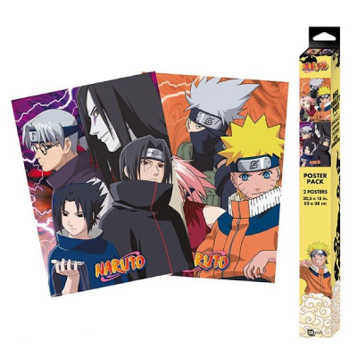 Poster set 2 - Naruto, Konoha Ninjas and Deserters