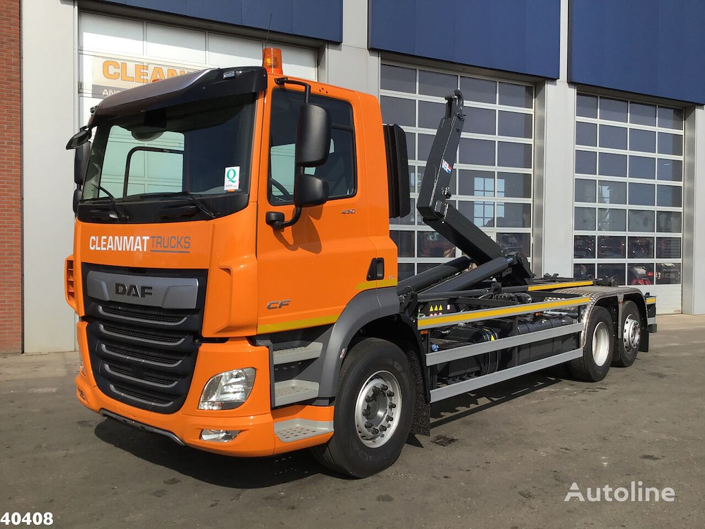 DAF FAN CF 430 VDL 21 Ton haakarmsysteem kamion rol kiper