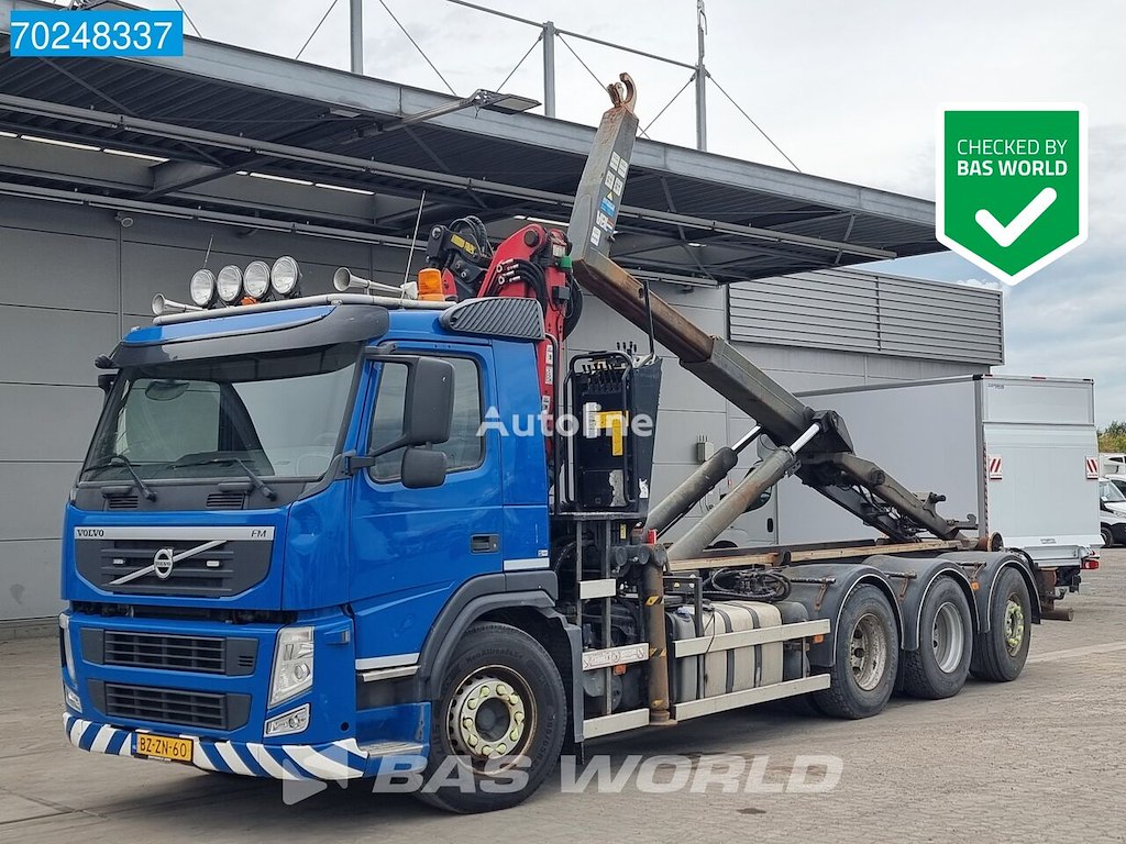 Volvo FMX 410 8X4 NL-Truck 21tons VDL Palfinger Epsilon Q170Z Kran cra kamion rol kiper