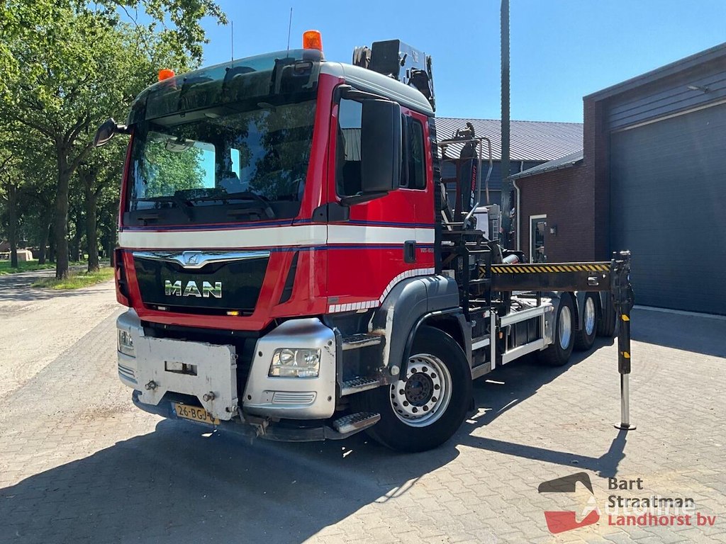 MAN TGS 36.400 8x4 Euro 6 met Haakarm systeem en Hiab X HIPRO 192 E kamion rol kiper