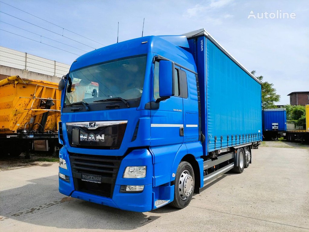 MAN TGX 26.460 LL kamion sa klizna zavesa cerada