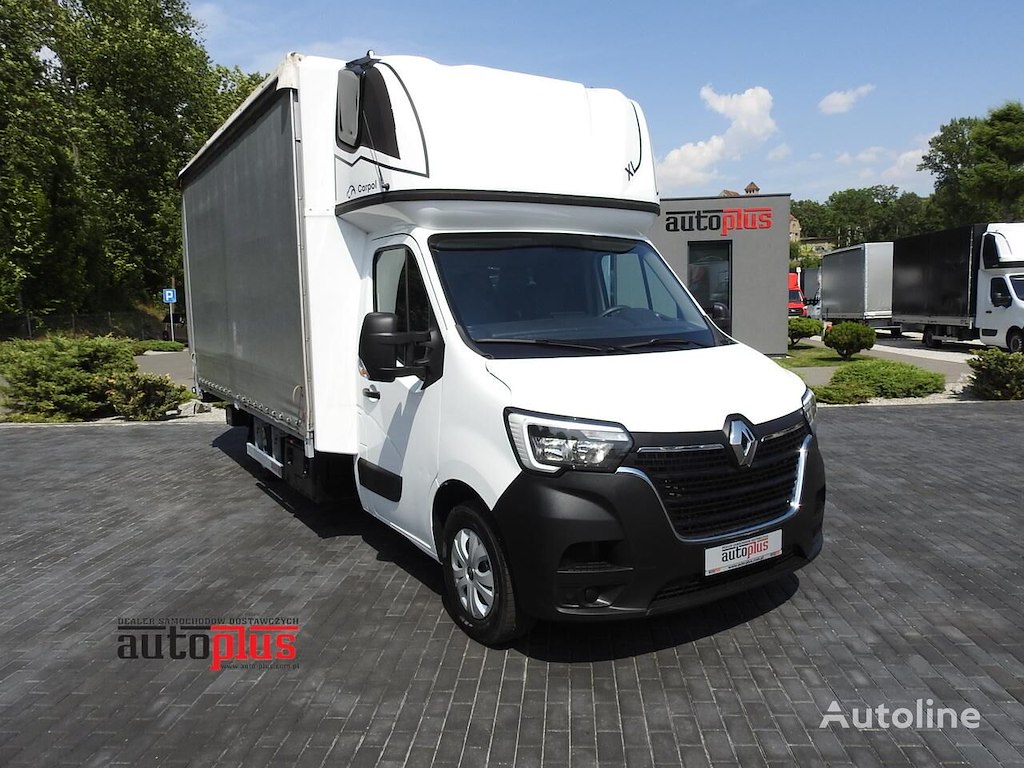 Renault MASTER PLANDEKA WINDA 10 PALET WEBASTO TEMPOMAT KLIMATYZACJA LED kamion s ceradom < 3.5t