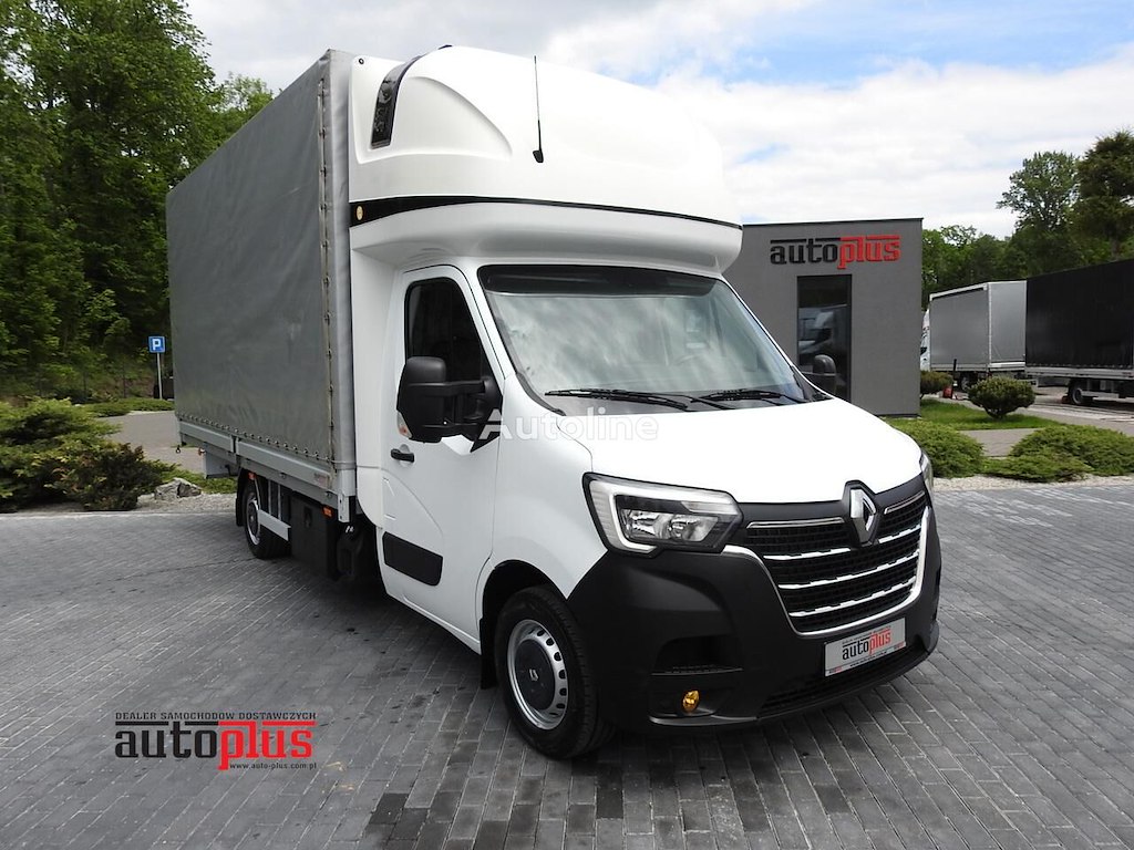 Renault MASTER PLANDEKA 10 PALET WEBASTO TEMPOMAT KLIMATYZACJA LEDY 165 kamion s ceradom < 3.5t