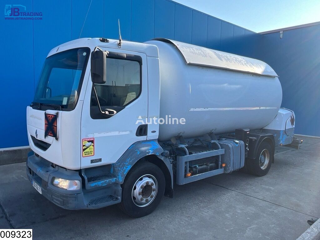 Renault Midlum 220 14997 Liter, LPG GPL, Gastank, Steel suspension autocisterna