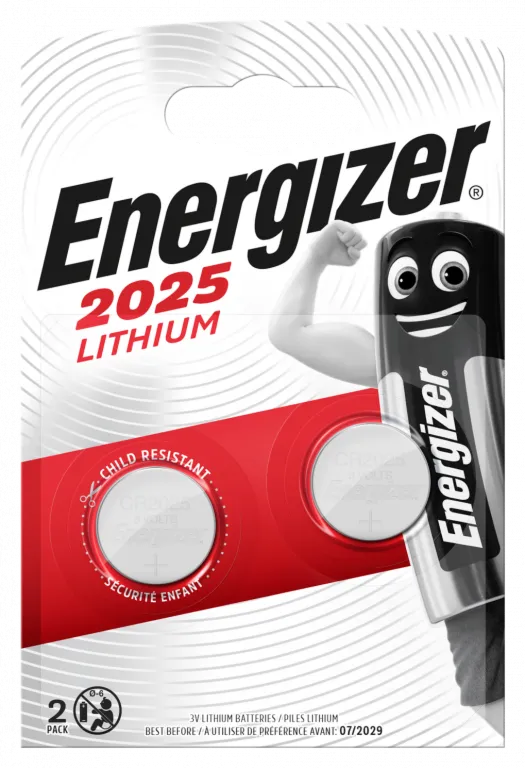 Energizer Litijumska baterija CR2025 - 2/1