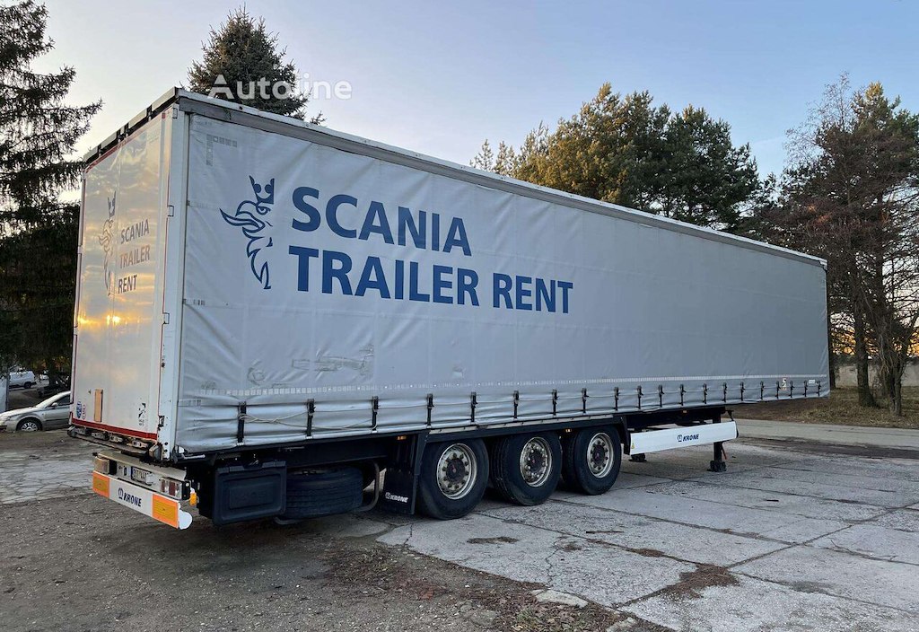 Izdajem Schmitz Cargobull Spr 27, trailer and semi trailer rental poluprikolicu sa kliznom ceradom