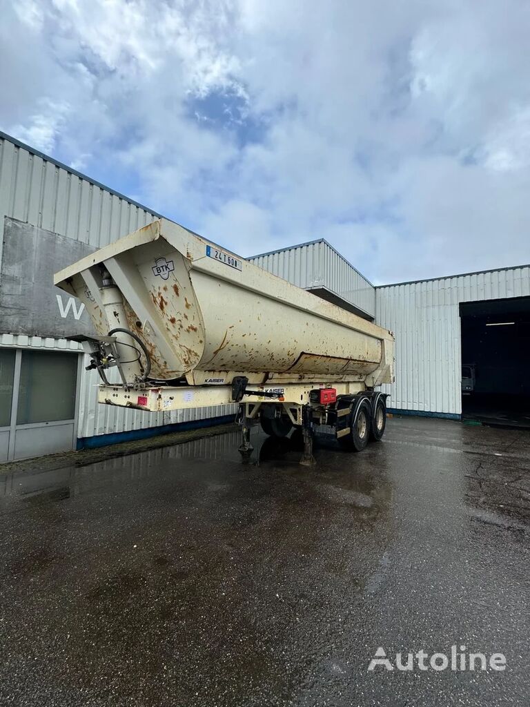 Kaiser Robuste , 2 Axle Steel Tipper , Spring Suspension , Drum Brakes poluprikolica kipera