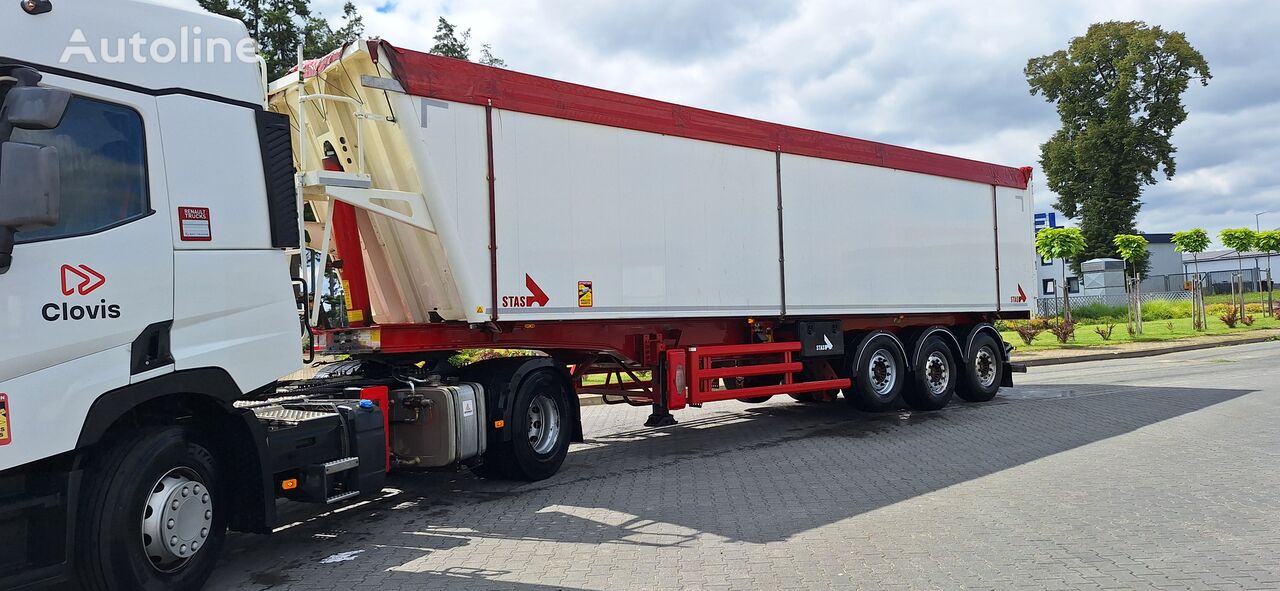 Stas S300CX 2014 52m3 naczepa do zboża/ tipper for cereals poluprikolica kipera