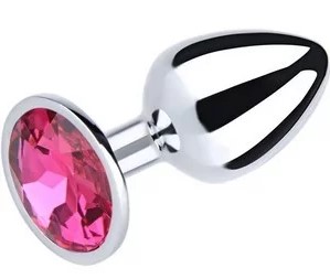 Metal plug pink S