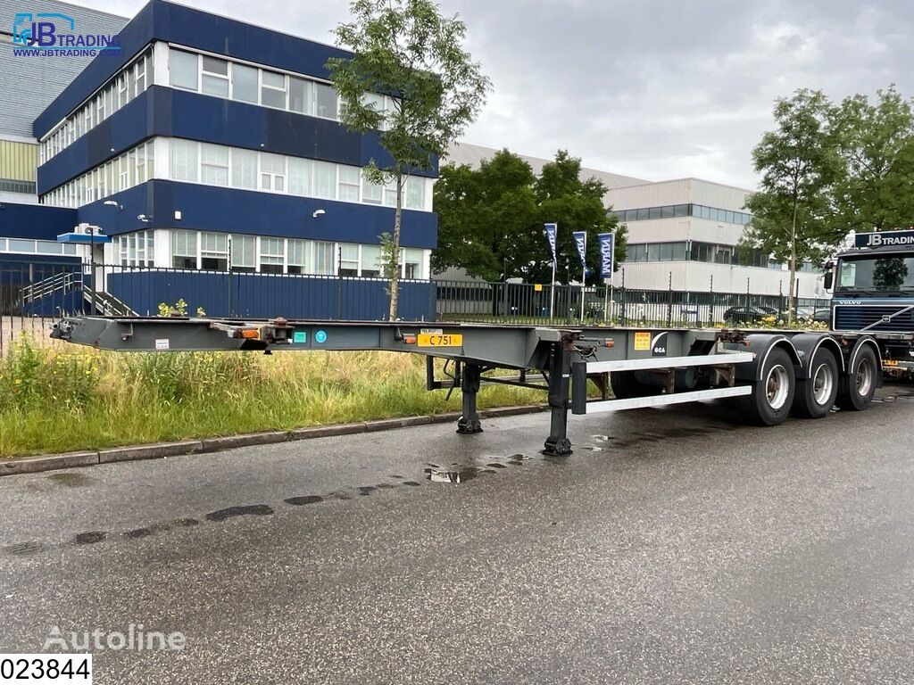 Burg Container 10, 20, 30, FT container transport. poluprikolica za prevoz kontejnera