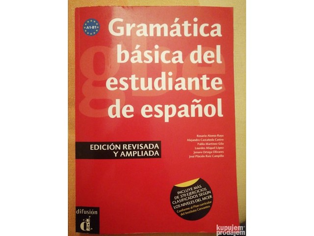 Gramatika španskog jezika Gramatica basica
