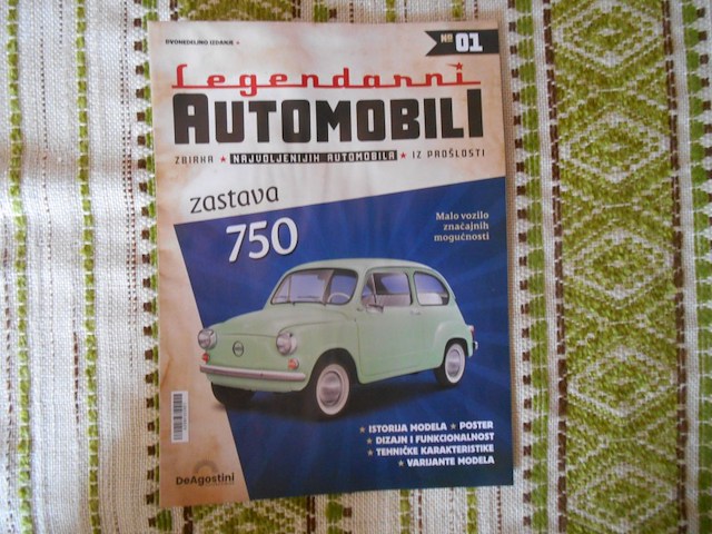 Legendarni automobili No 01