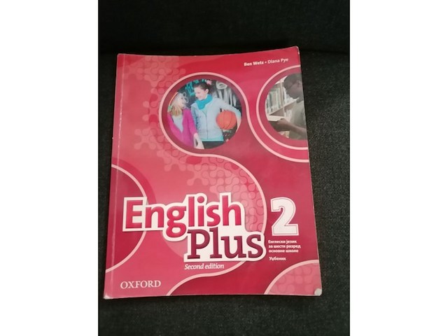 Udzbenik iz Engleskog za 6. English plus 2 Novi Logos