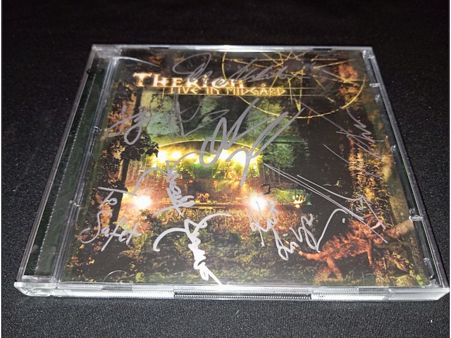 Therion - Live in Midgard  2 cd + Band Signature