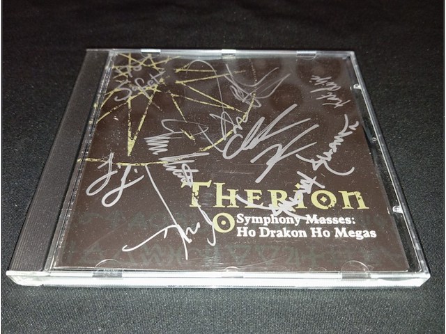 Therion - Symphony Masses: Ho Drakon Ho Megas +BandSign