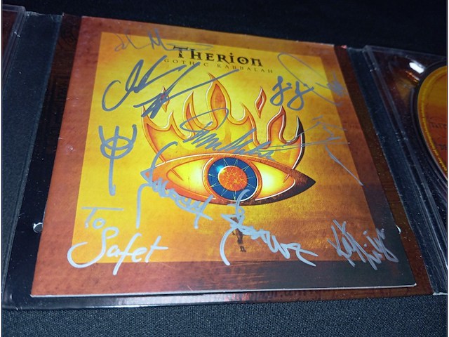 Therion - Gothic Kabbalah +Band Signature