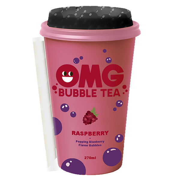 OMG Bubble Tea malina sa borovnica bobicama 270ml