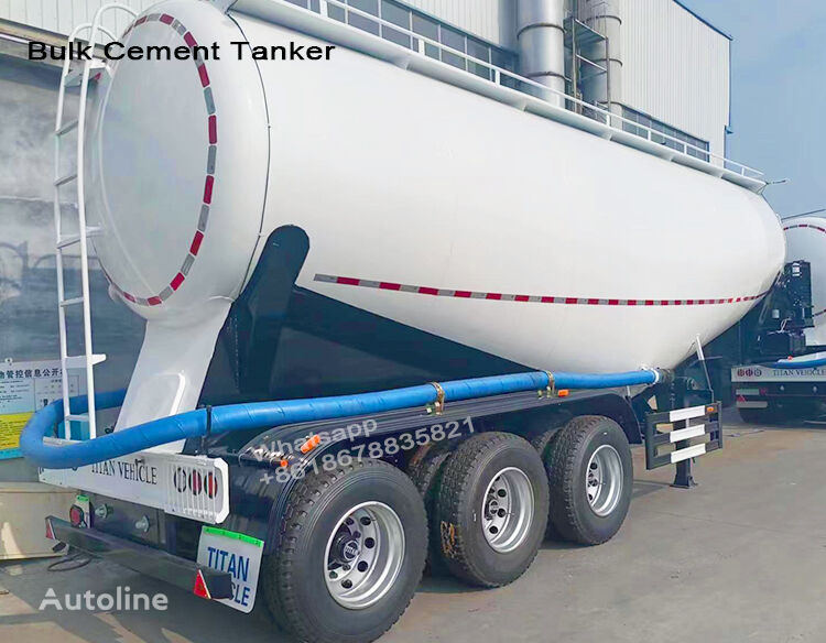 Nova Low Price Bulk Cement Tanker Truck Trailers for Sale in UAE cisterna za prevoz cementa
