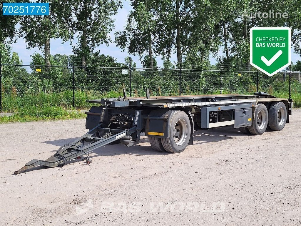 GS Meppel AC-2800 N 3 axles NL-Trailer prikolica za kontejnere