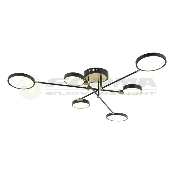 Plafonska lampa F2036-45C BK+SG