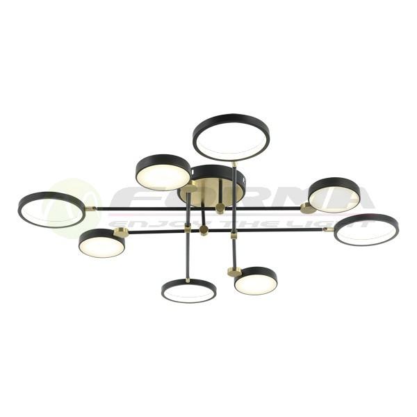 Plafonska lampa F2036-60C BK+SG