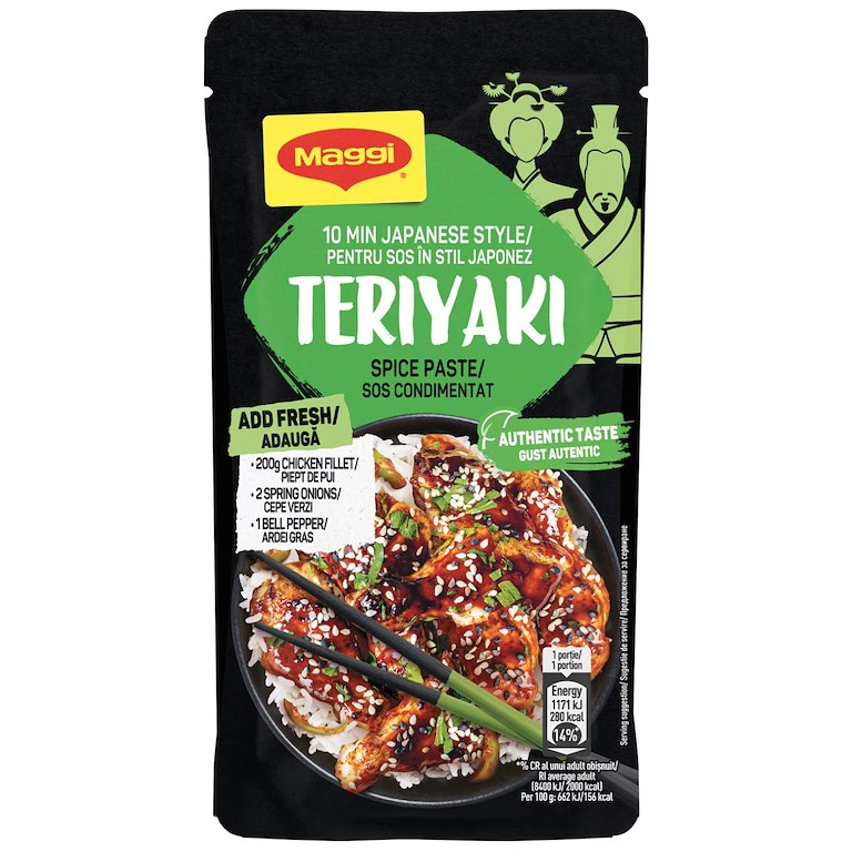 Maggi pasta teriyaki 65g maggi