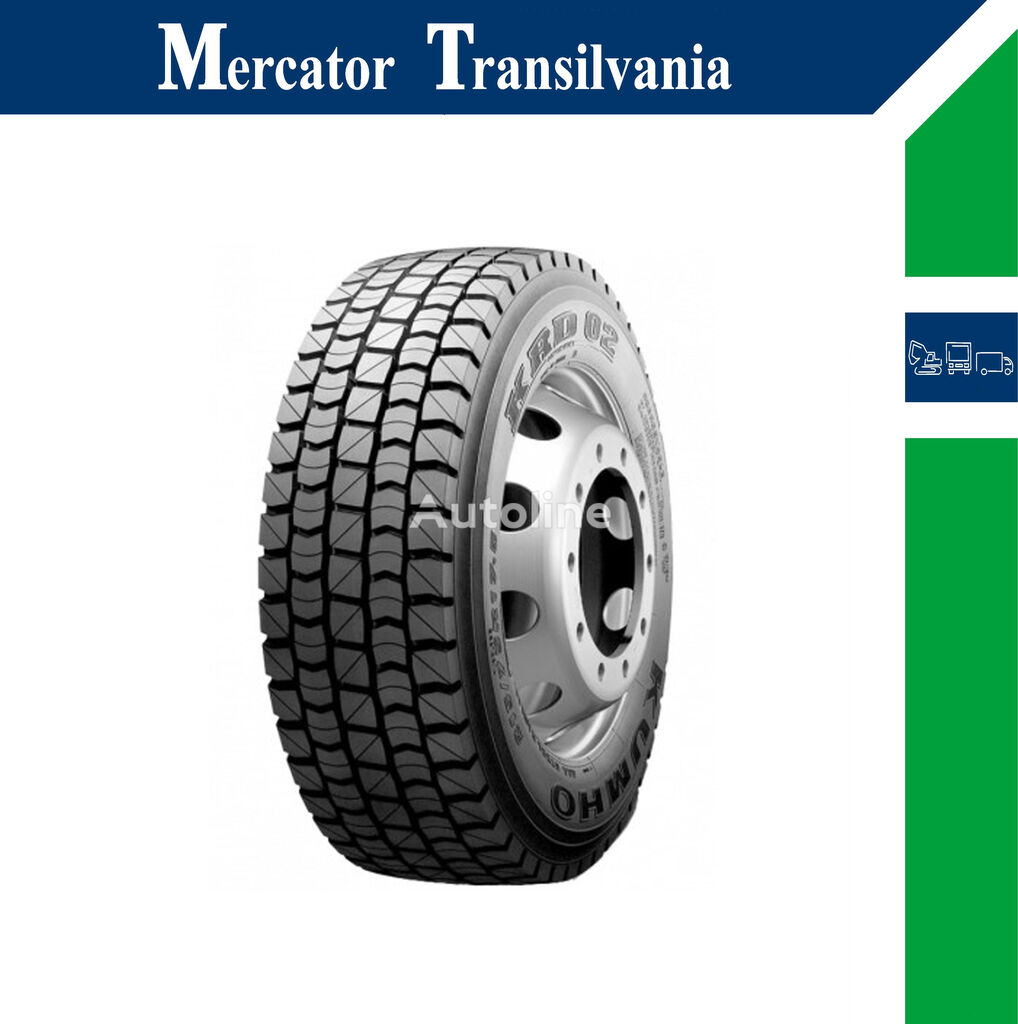 Kumho 235/75 R17.5 Kumho RD02-MS-3PMSF 132/130M M+S, Tractiune guma za kamione