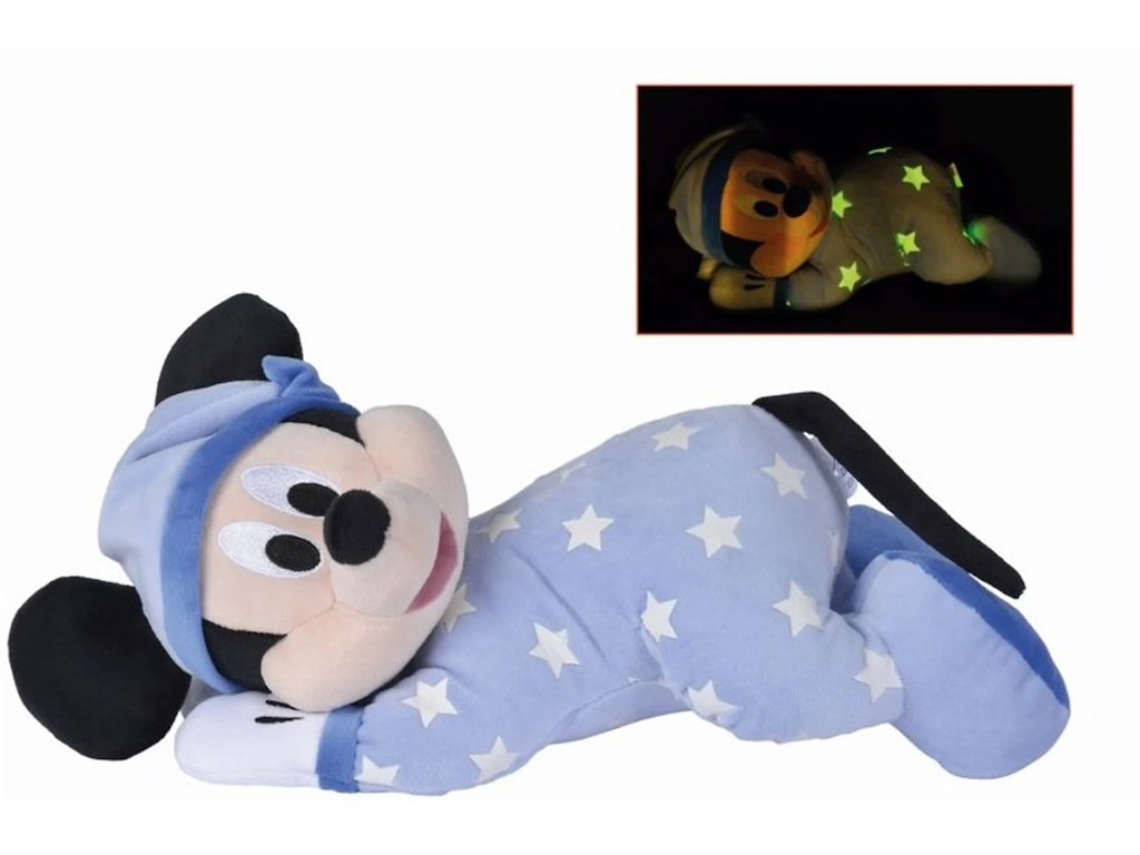 Disney Plišana igračka Miki Maus sa fluo zvezdicama