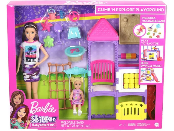 Mattel Barbie bebisiterka set sa dodacima GHV89