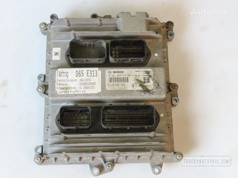 MAN Electrical System Motor ECU D2066LF Euro6 51258201021 upravljačka jedinica za kamiona