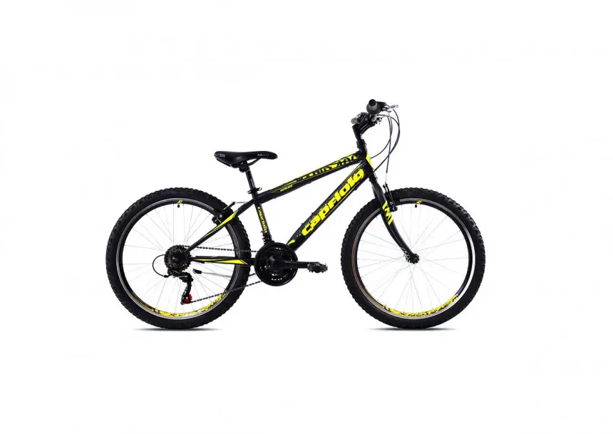 Bicikl Capriolo Mtb rapide 240 24" 18HT crno-žuto 13" (921341-13)