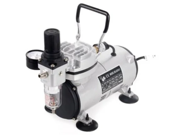 Klipni bezuljni kompresor za airbrush AS-18-2