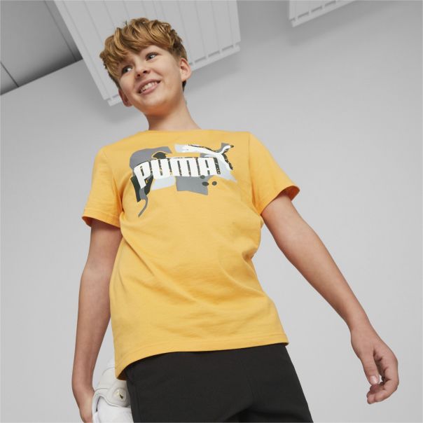 PUMA Majica ess+street art logo tee BG