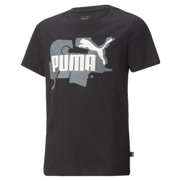 PUMA Majica ess+street art logo tee BG