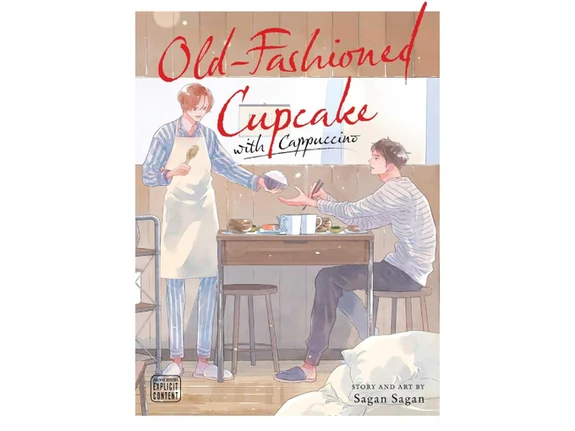 Old-Fashioned Cupcake with Cappuccino