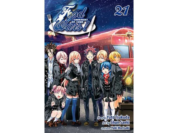 Food Wars!: Shokugeki no Soma, Vol. 21
