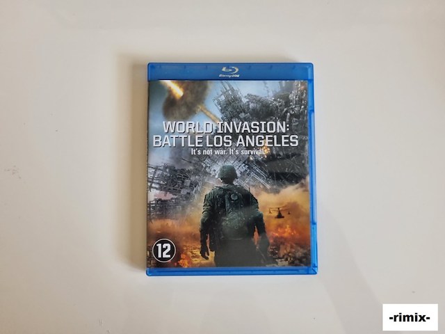 Blu ray - World invasion: Battle Los Angeles