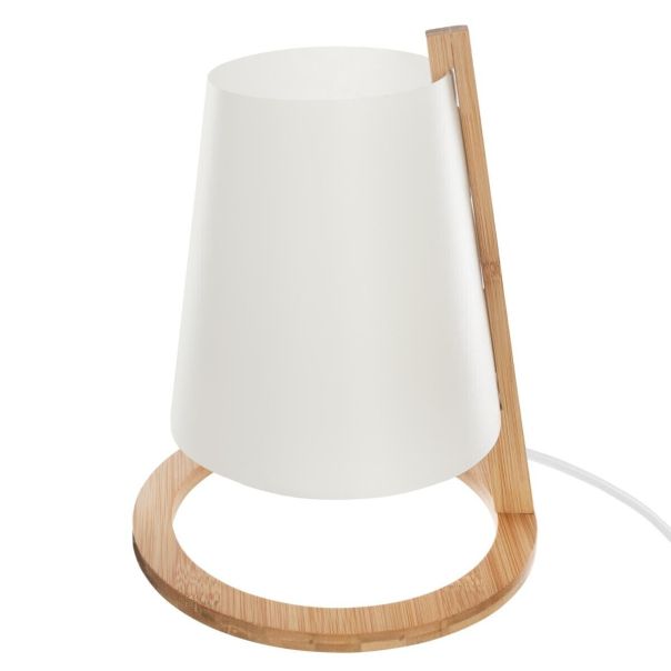 ATMOSPHERA Stona lampa Pita 26.5x20cm bela