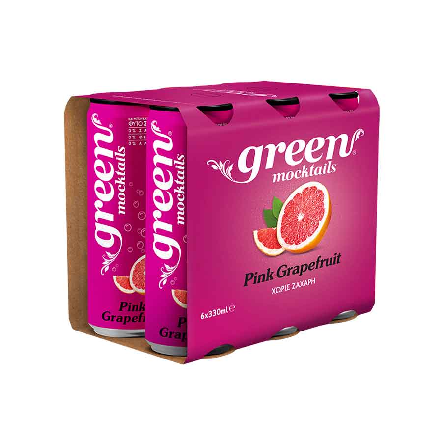 GREEN Mocktail Pink Grapefruit – 6 komada