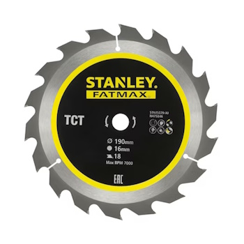 Stanley list cirkulara 190x16mm 18zuba STA15370-XJ