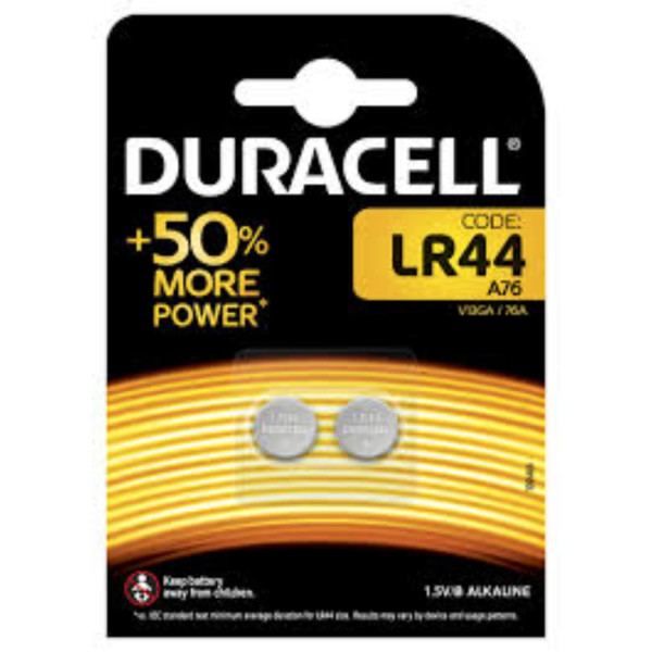 Duracell spec bat LR44 2kom