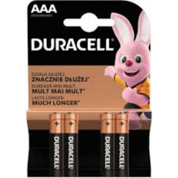 Duracell Ultra AAA 4kom