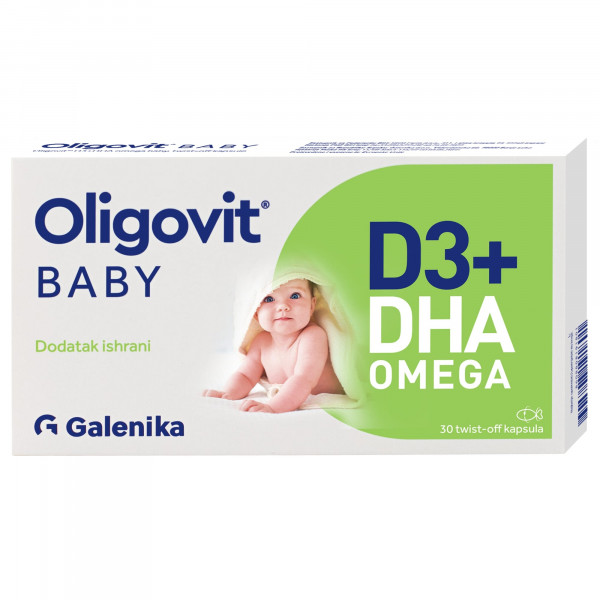 Oligovit D3+DHA omega twist-off 30kom.