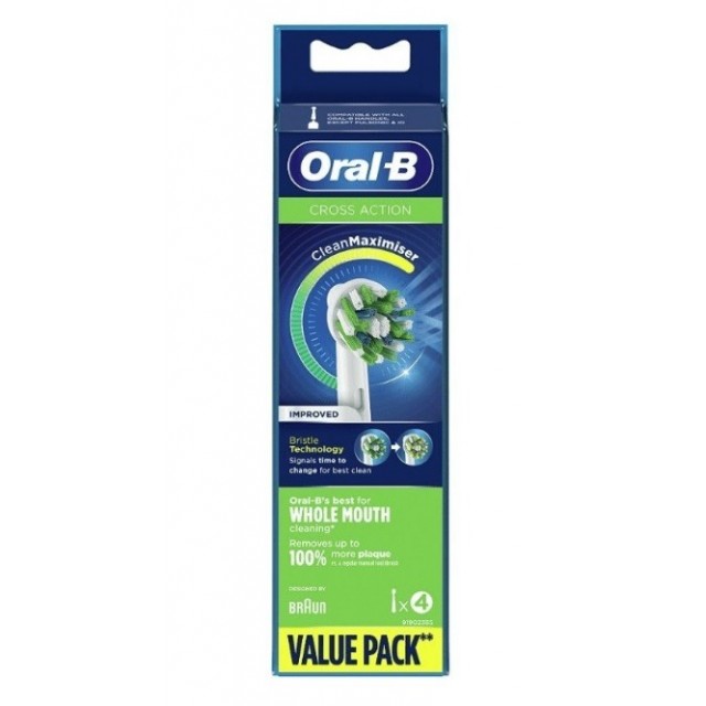 ORAL B ELEKTRIČNI ULOŽAK CROSS ACTION A4