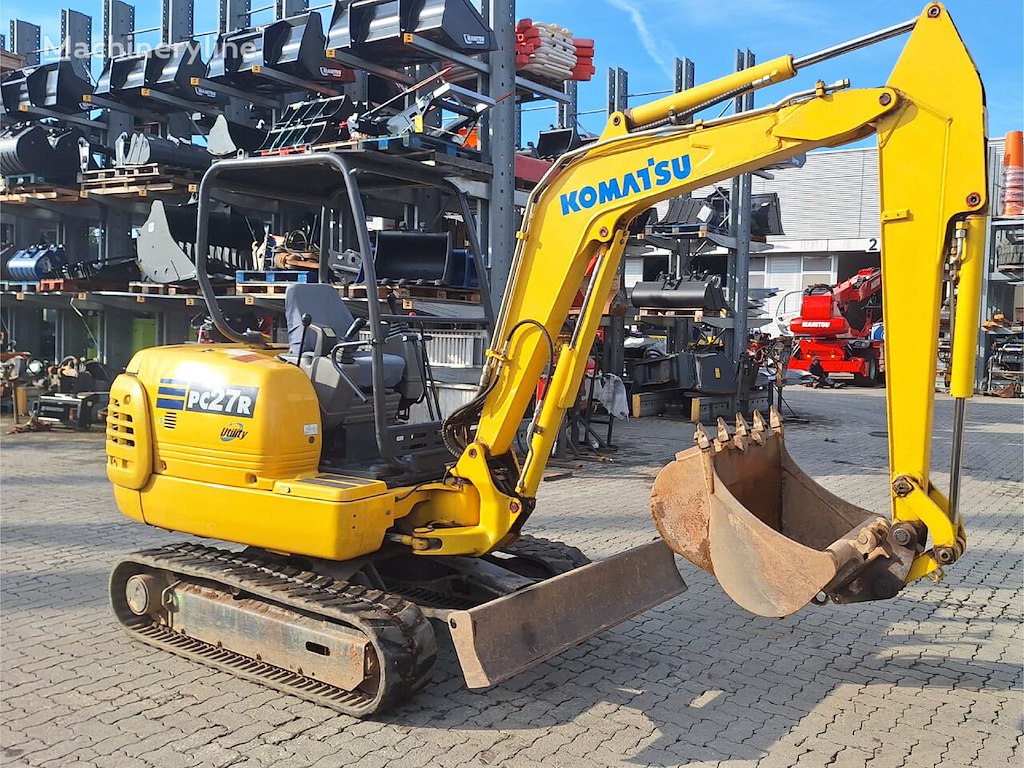 Komatsu PC27R-8 mini bager