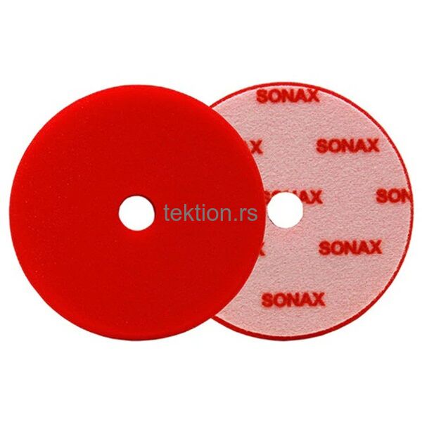 Sonax Sunđer za poliranje crveni tvrdi 143mm Dual Action Cut Pad