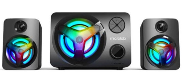 Microlab U210 Aktivni zvucnici 2.1 11W (5W, 2x3W) 3,5mm, SD, FM radio, Bluetooth